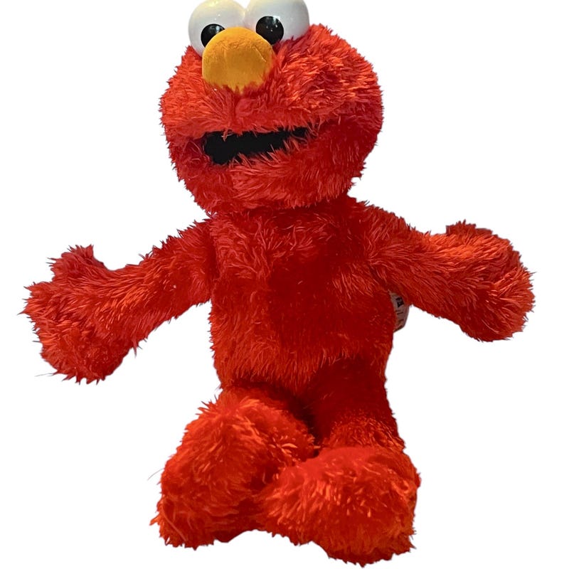 Elmo Puppet - Etsy