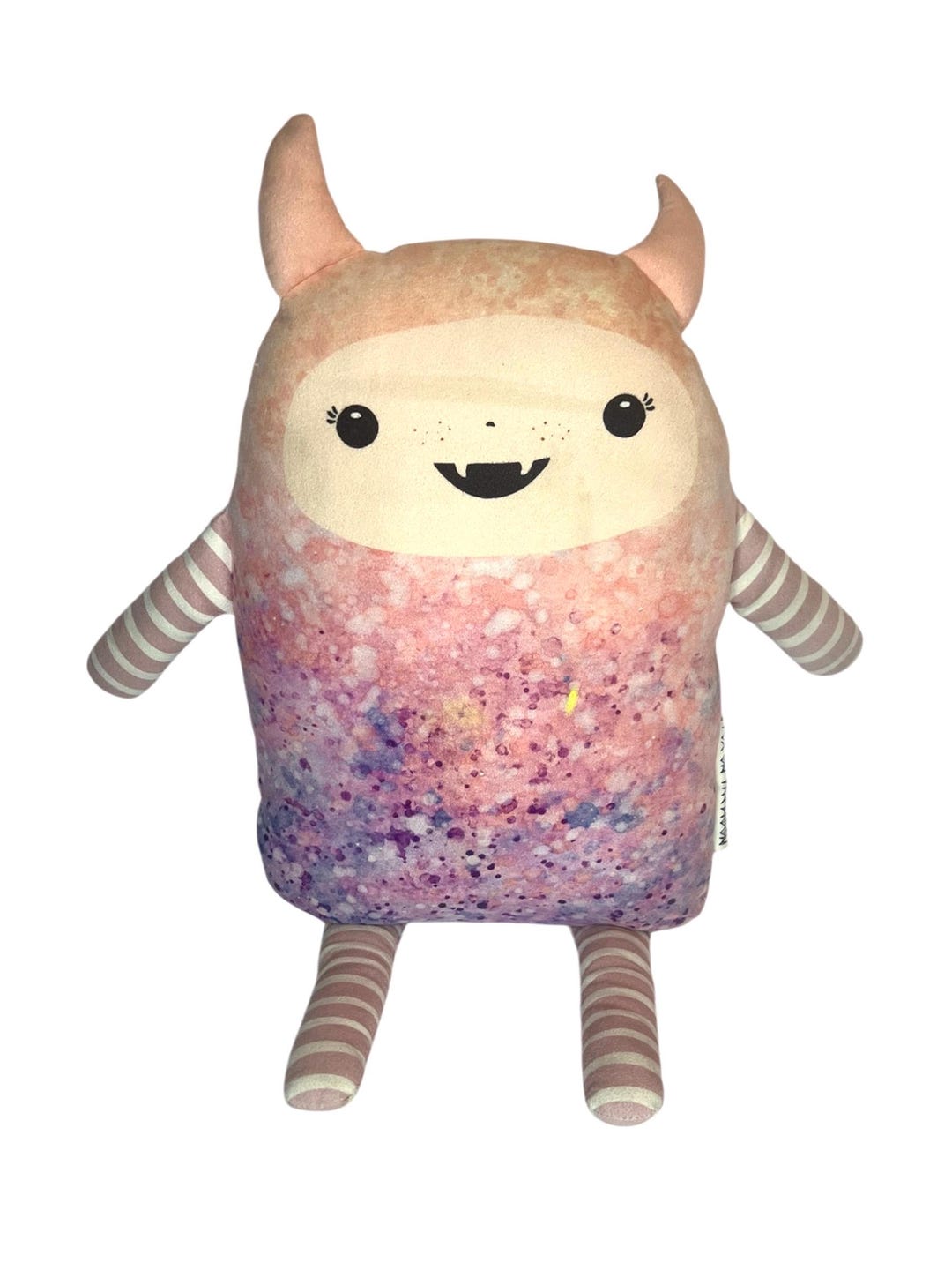 Your Beast Friend Pink Purple Monster- Soft Toy, Stuffed Animal 17in - Etsy