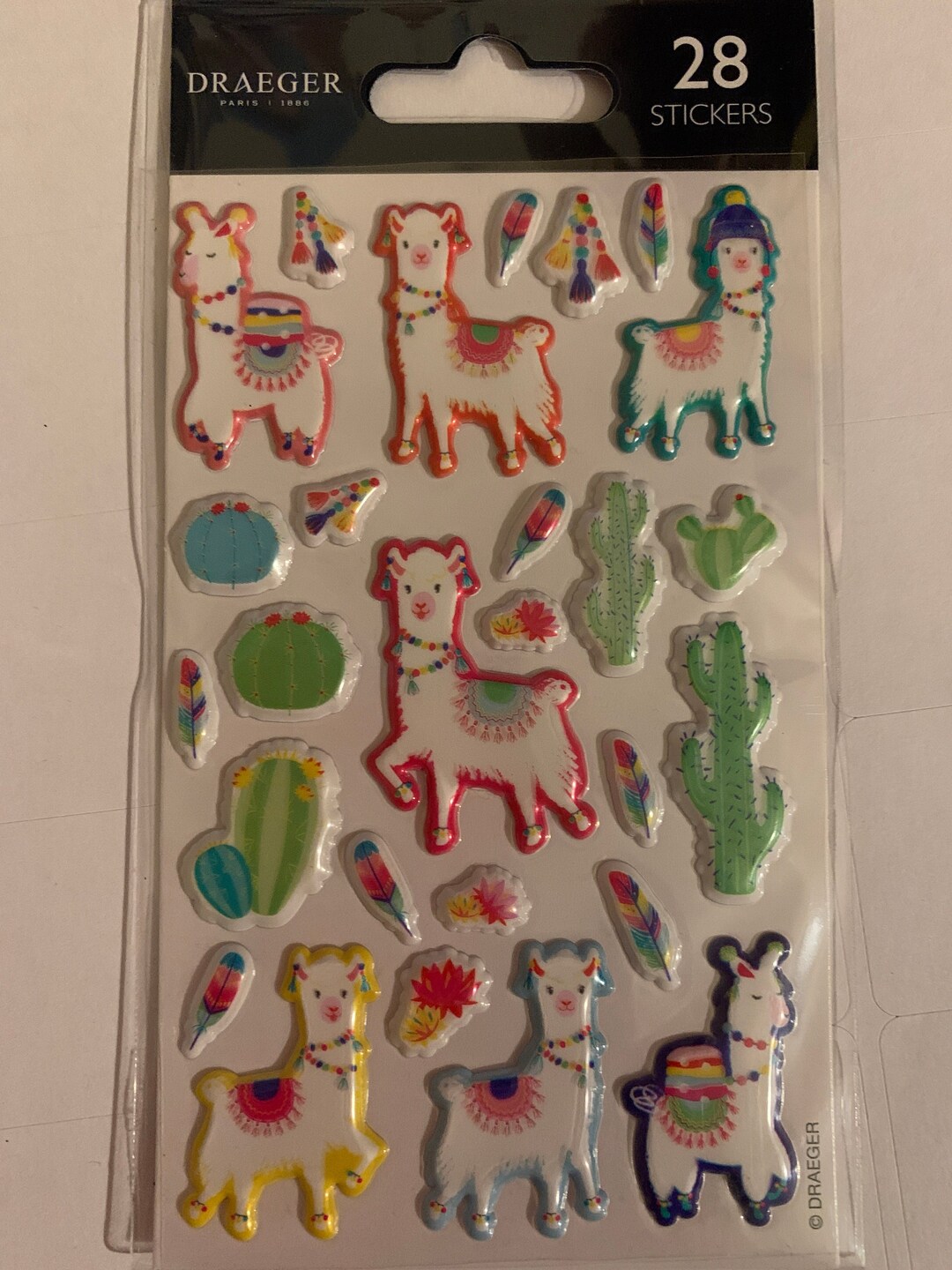 Stickers Llamas / Dimensions Board 12.5 Cm X 7.5 Cm / Stickers - Etsy