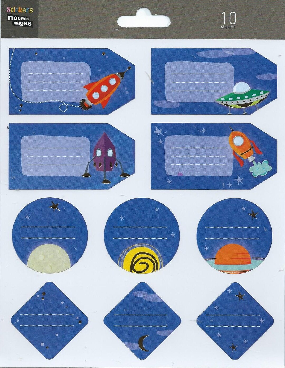 Stickers Labels Space Shuttle Space - Etsy