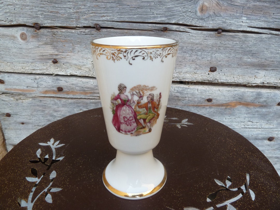 Mazagran Old Porcelain Cup Berry High Porcelain SFP, Fragonard Style ...