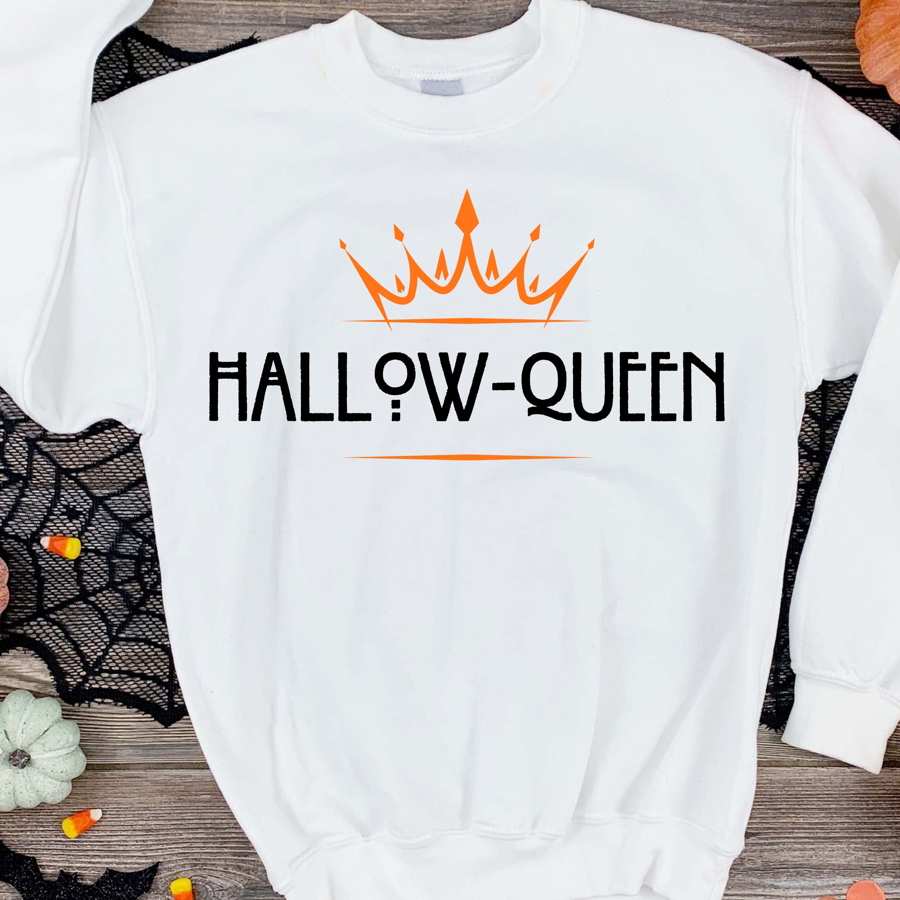 Hallow-queen SVG and PNG Graphic Design, Halloween Svg, Queen Svg ...