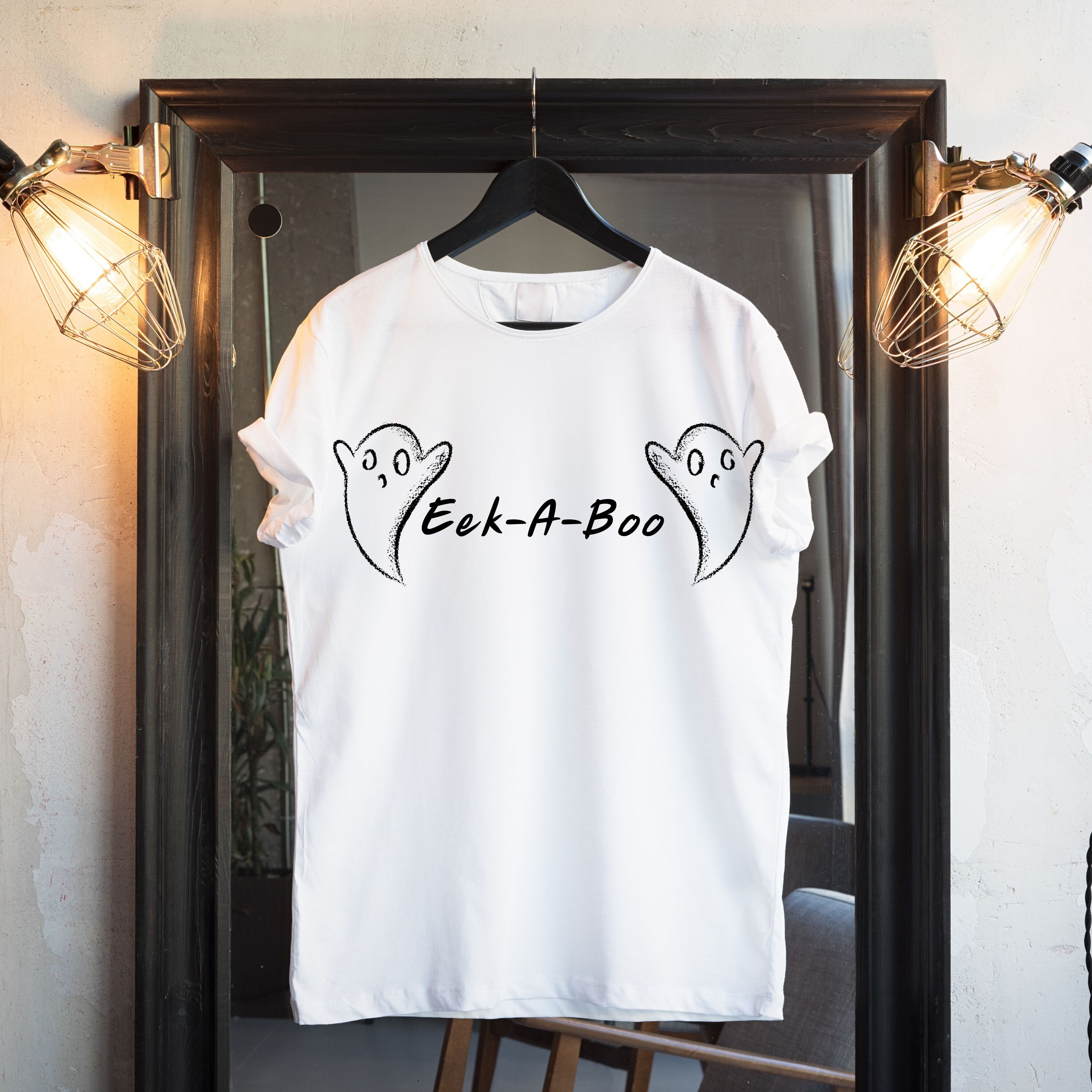 Eek-a-boo SVG Ghost Svg Scary Svg Funny Svg Playon Words - Etsy