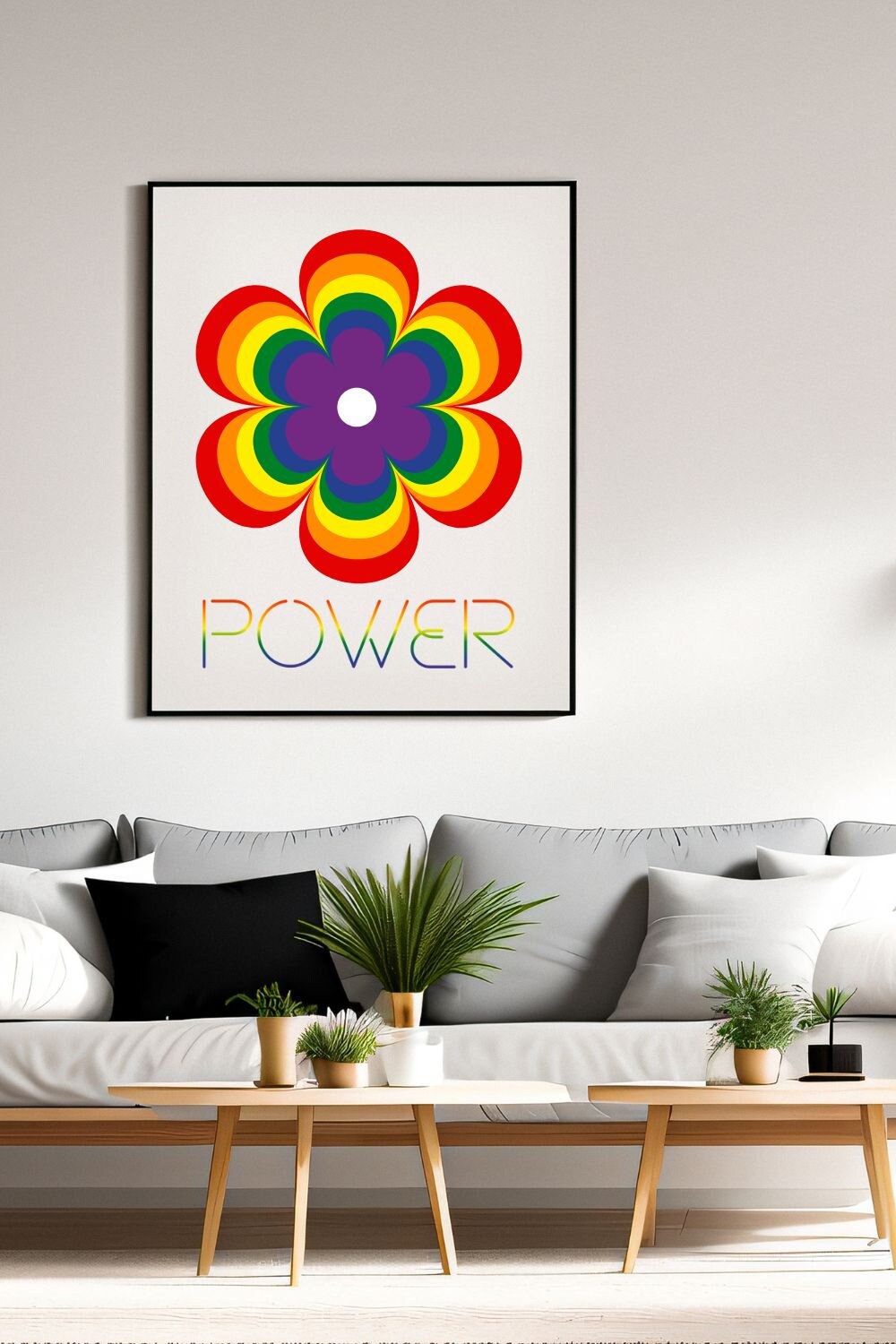 Flower Power Design SVG and PNG, Flower Svg, Power Svg, Flower Png ...