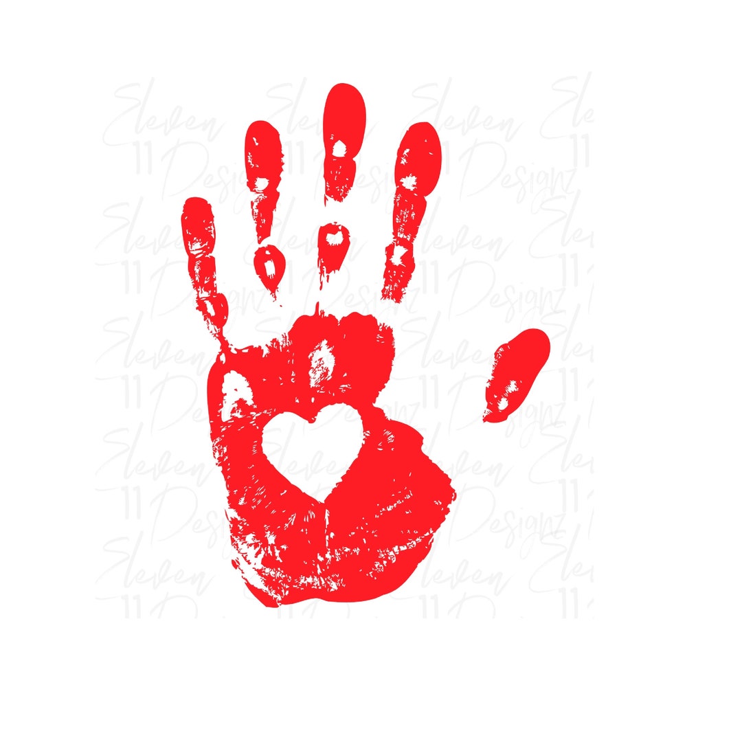 Heart Hand SVG and PNG, Valentines Day, Heart Svg, Doodle Heart Svg ...
