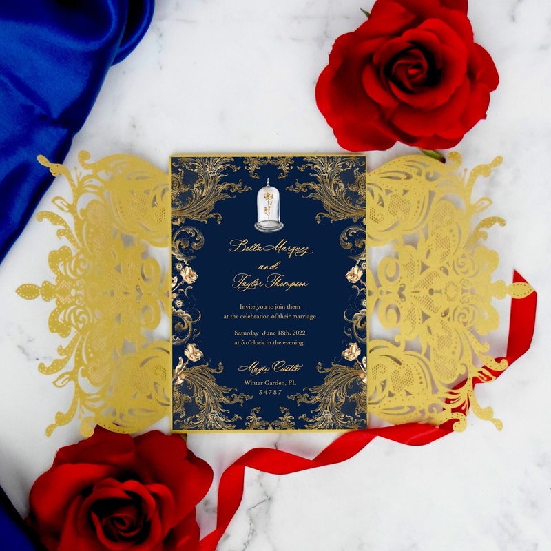 Baroque Invitation - Etsy