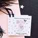 Pink Ghost Halloween Tags Little Boo Favor Tags Pastel Pink - Etsy