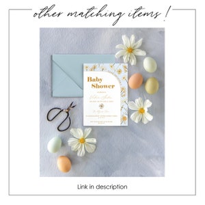 Daisy Baby Shower Favor Tags | A Little Daisy Baby Shower Tags | Daisy ...