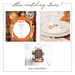 Maple Leaf Place Cards | Thanksgiving Place Cards | Fall Wedding Escort ...