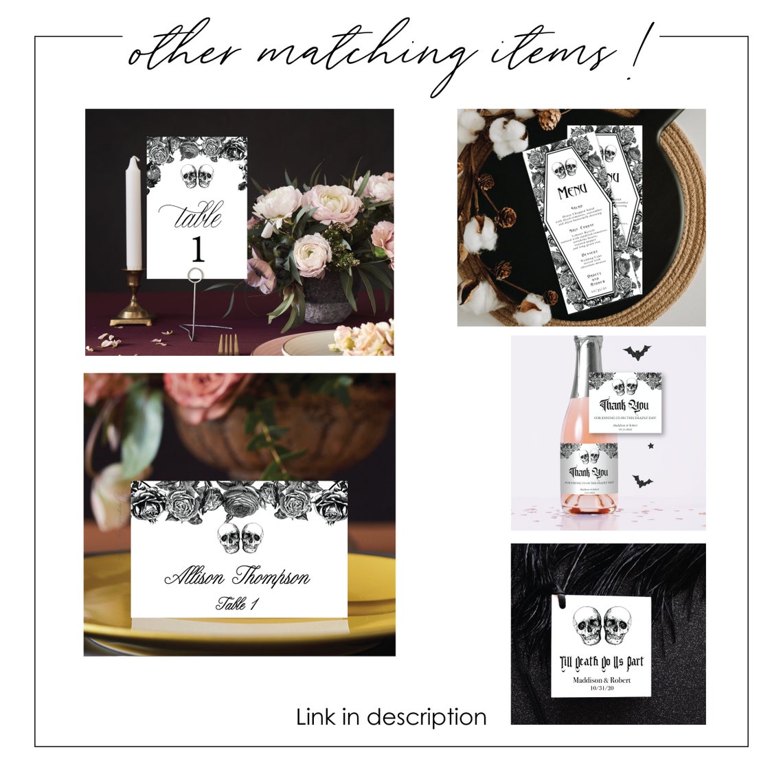 Coffin Save the Date Card Till Death Do Us Part Save the | Etsy