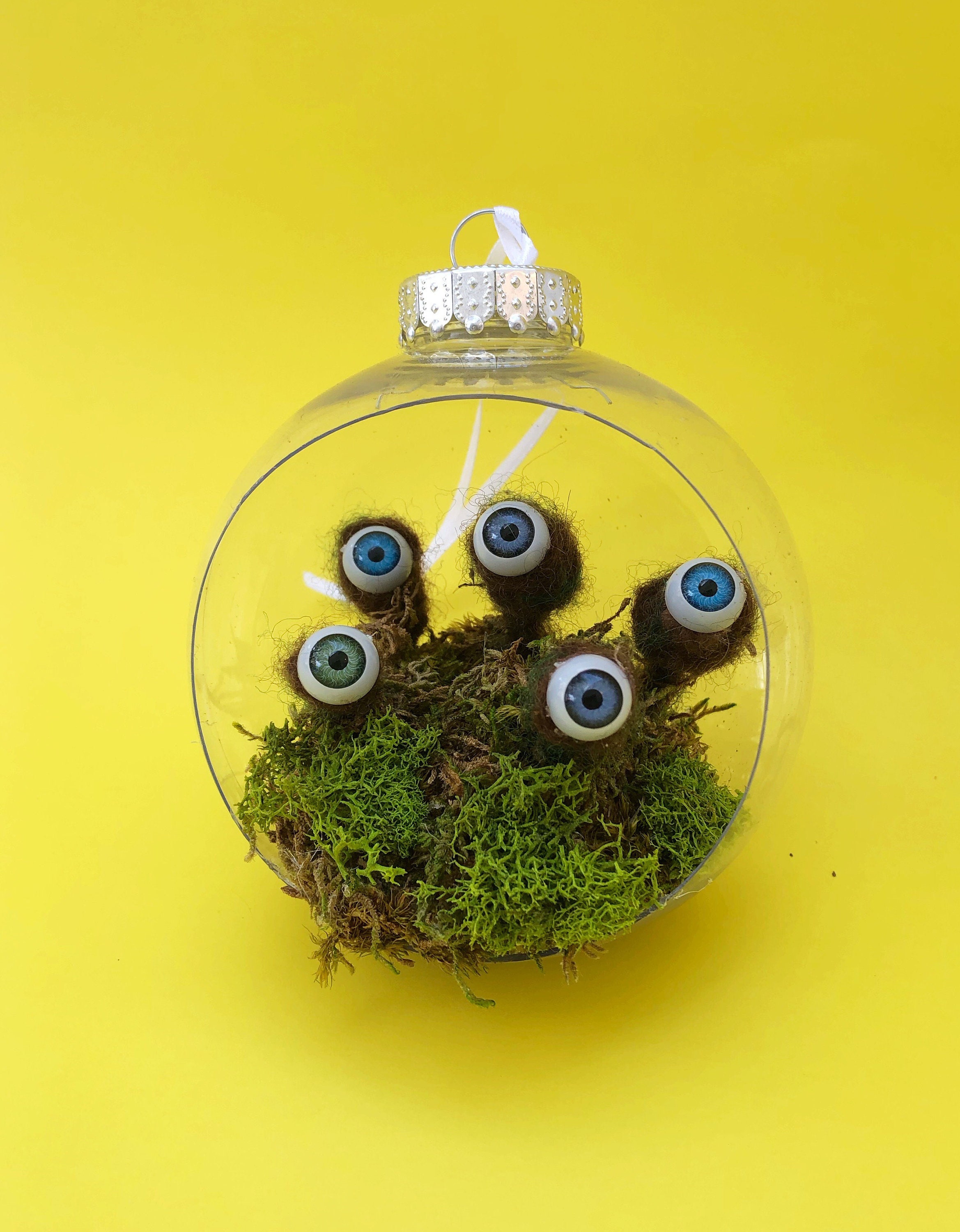 Eye Lichen Ornament Art Sculpture 4 one Ornament Labyrinth | Etsy