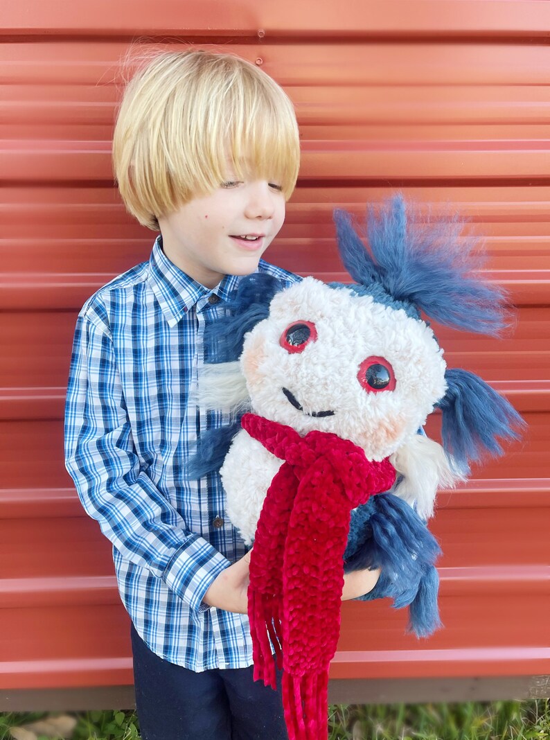 Jumbo Ello Labyrinth Worm Plush Figure Labyrinth Movie - Etsy