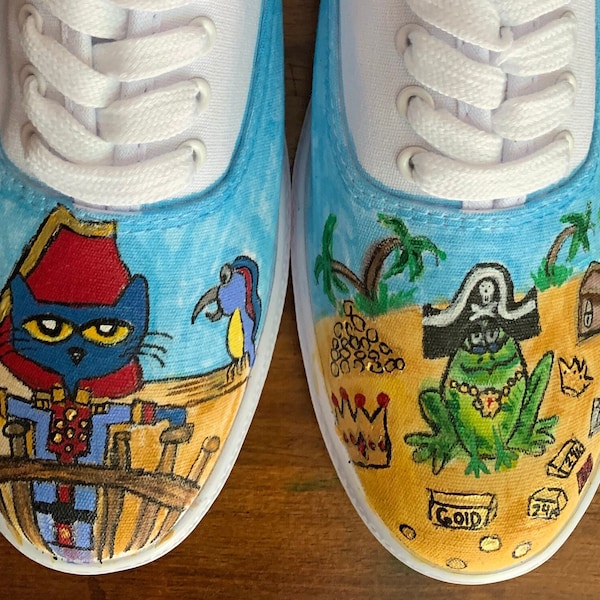 Cartoon Character Shoes - Etsy
