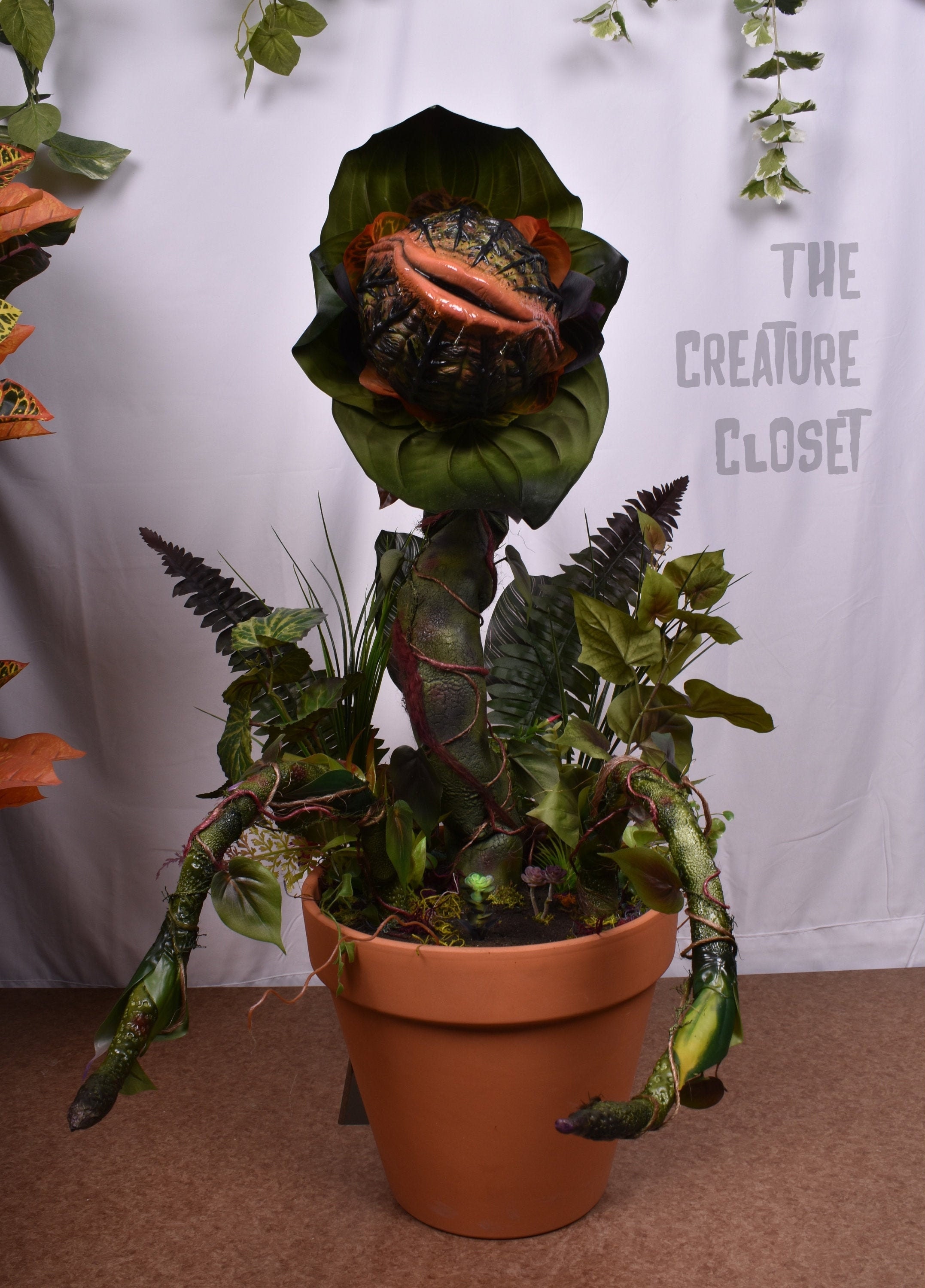 Over 2 1/2 Foot Extra Large Audrey 2 Replica Movie Prop Little Shop of ...