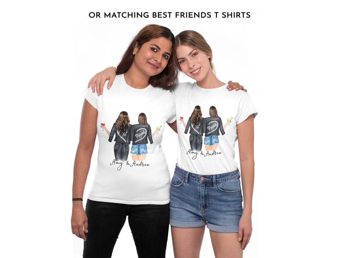 Best Friends Clipart Best Friends Jackets BFF Clipart Soul - Etsy UK