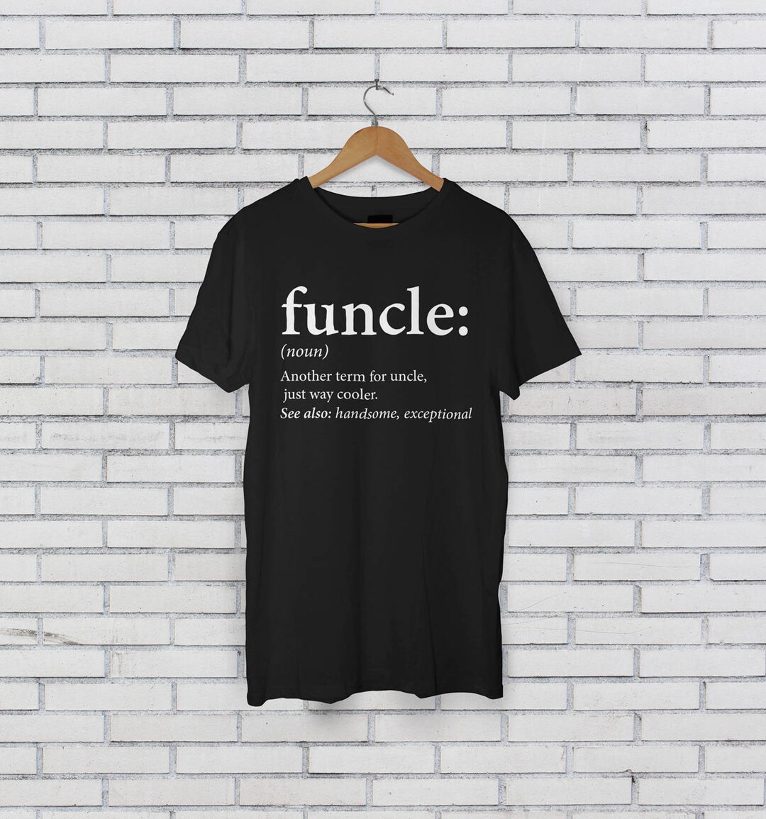 Funcle Shirt - T-shirt Gift for Uncle - Etsy