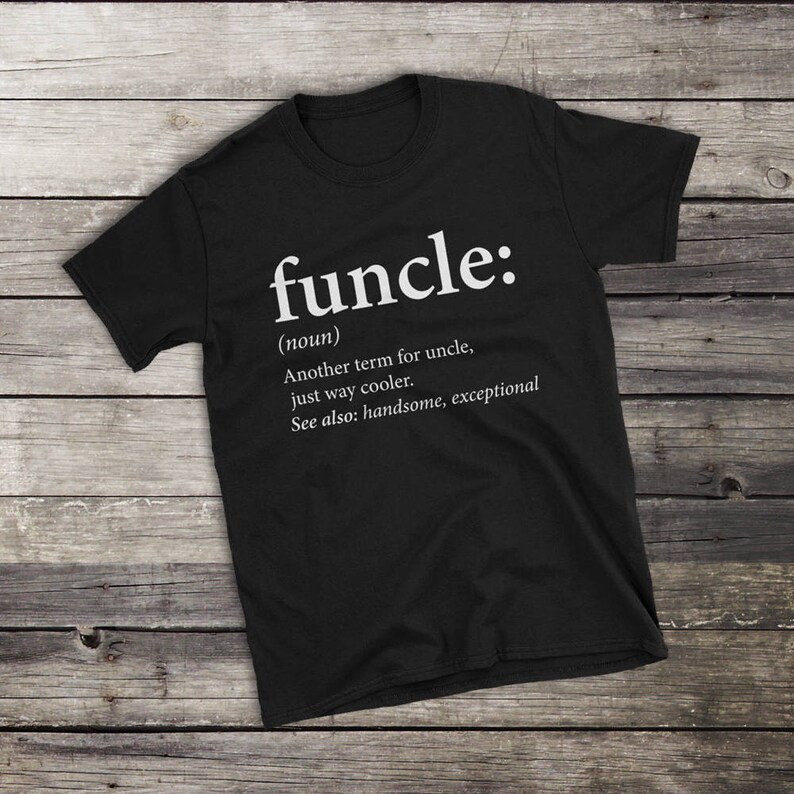 Funcle Shirt - T-shirt Gift for Uncle - Etsy