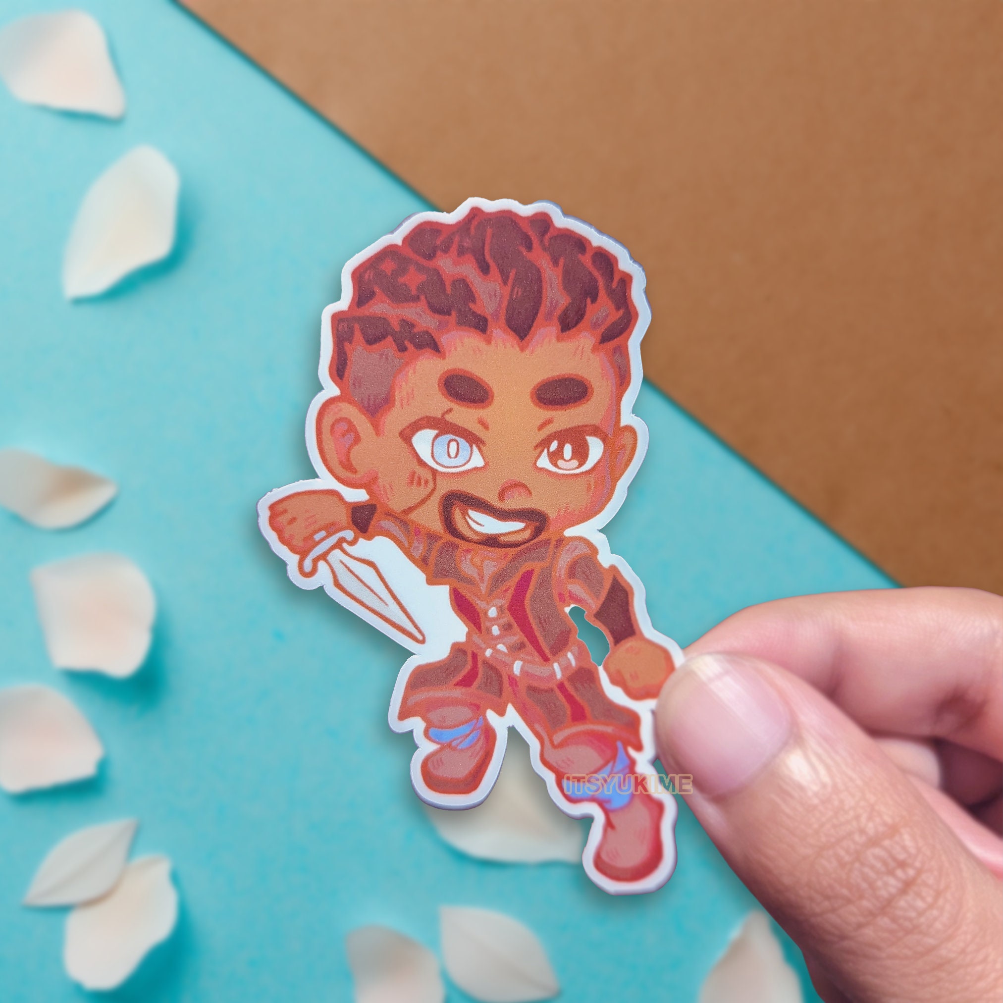 BG3 Stickers | Baldur's Gate 3 Inspired Stickers | Astarion, Gale, Wyll, Shadowheart, Lae'zel ...