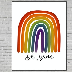 Be You Classroom Poster 16x20 High Res Printable - Etsy