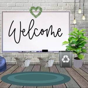 Set of 4 Classroom Posters Poster Bundle Set Digital | Etsy