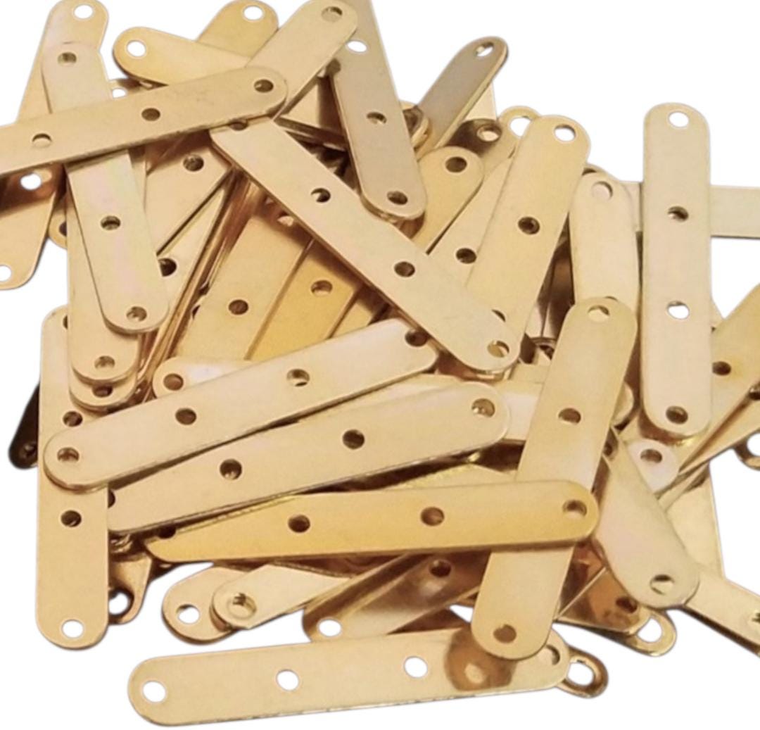 120 SPACER BARS Mixed 2, 3 & 4 Hole Gold Color Jewelry Making - Etsy