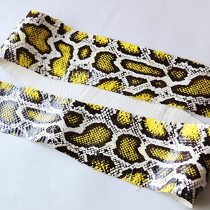 Cobra SNAKESKIN SNAKE SKIN Hide Tanned Burmese Python Print 2 - Etsy