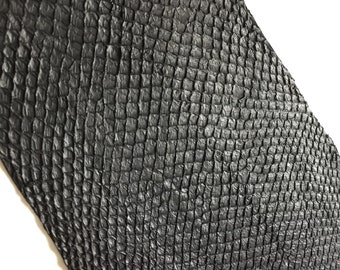 Salmon Fish Skin Leather Bordeaux | Etsy