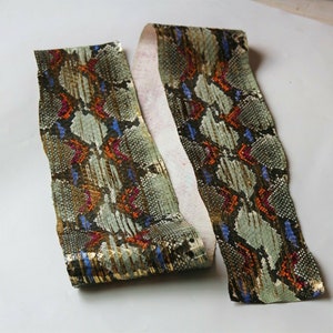 Cobra Snake Skin Hide Snakeskin Craft Supply Python Print - Etsy