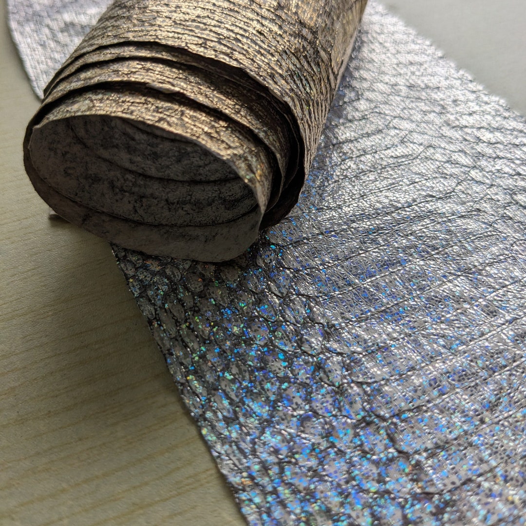 Radiance Holographic Supple Cobra Snake Skin Leather Snakeskin - Etsy