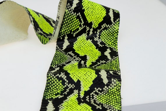 Leather Materials Sea Python Snake Skin SNAKESKIN HIDE Craft Supply ...