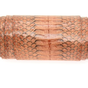 Asia Cobra Snake Skin Hide Leather Snakeskin Craft Supply Glossy Soft ...