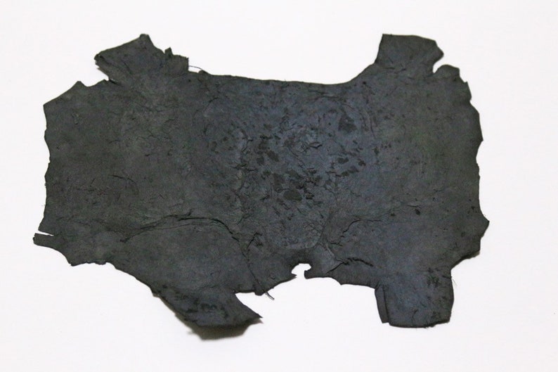 Bumpy BUFO TOAD FROG Skin Leather Craft Supply Black | Etsy