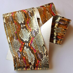 Cobra Snake Skin Hide Snakeskin Craft Supply Python Print - Etsy