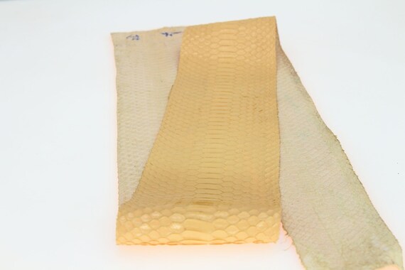 Leather Materials Sea Python Snake Skin SNAKESKIN HIDE Craft Supply ...