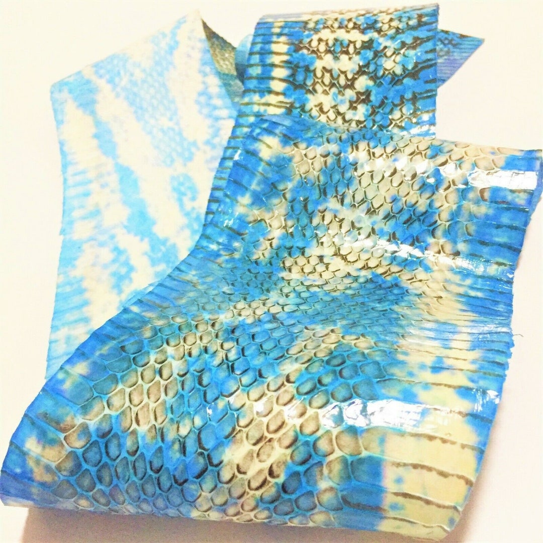 Splash Oriental Snake Skin Hide Leather Snakeskin Pelt Craft Supply W ...