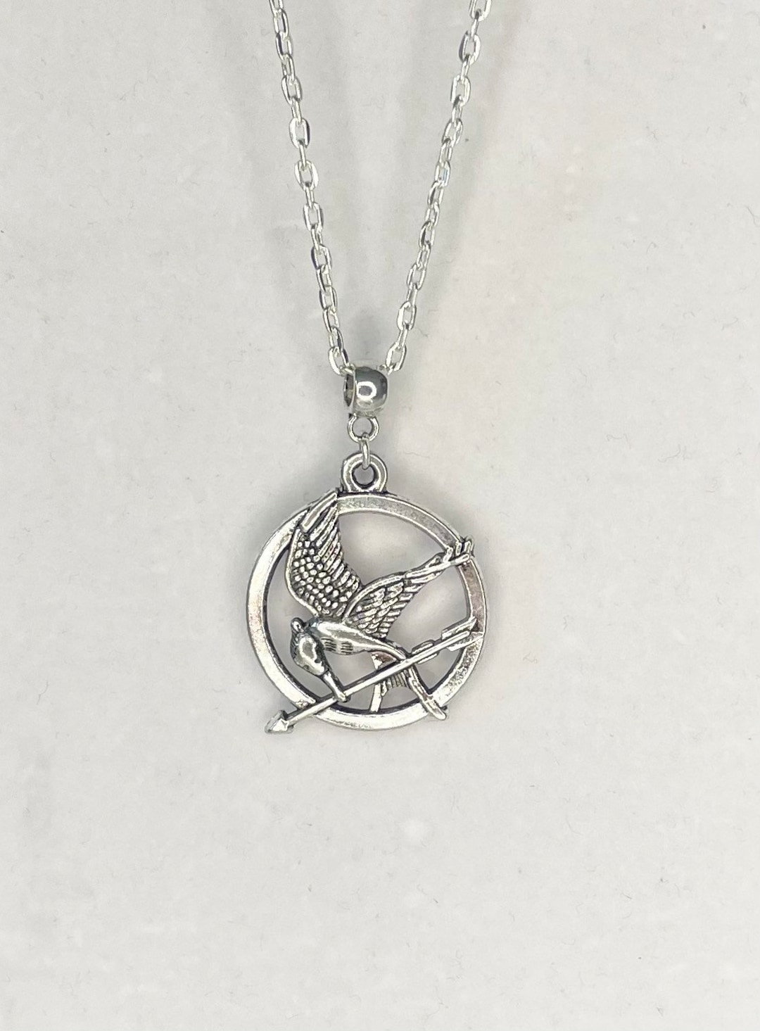 Hunger Games Inspired Mockingjay Necklace Handmade - Etsy
