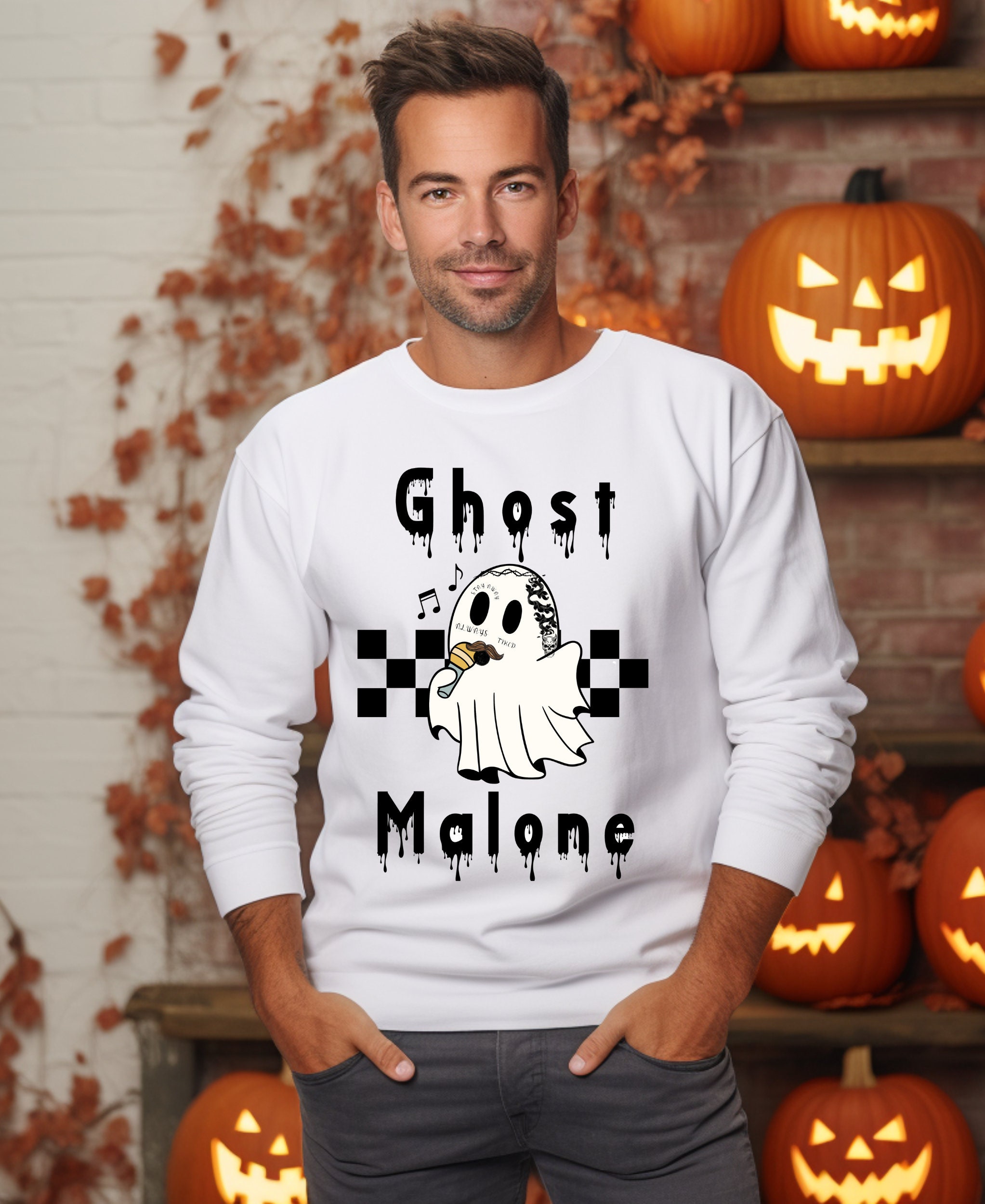Ghost Malone PNG With Tattoos and All- Sublimation-300 DPI - Etsy