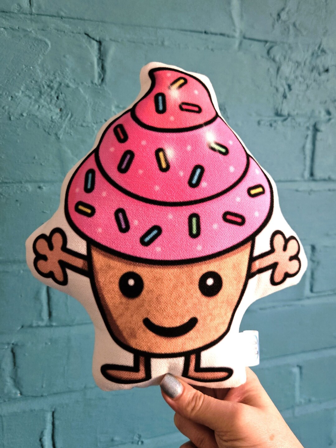 Cupcake Cushion - Cake - Cute - Yummy - Sprinkles - Positivity ...