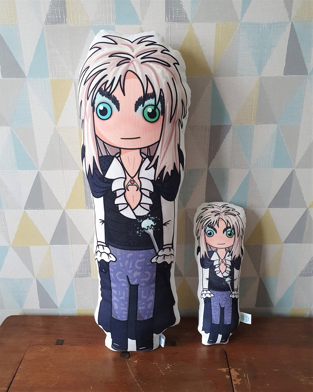 Jareth Goblin King Dolls - David Bowie - Gift - Labyrinth Movie - Babe ...
