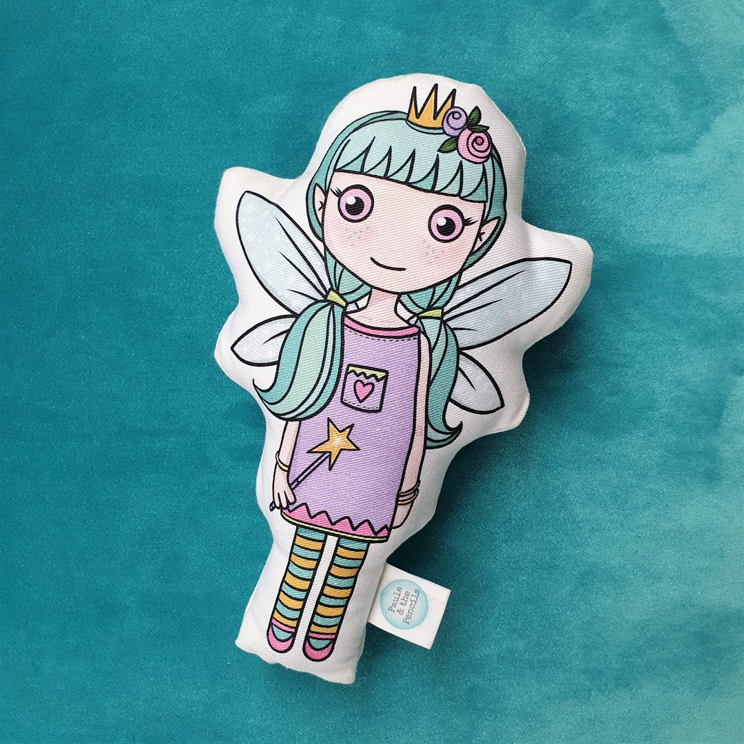 Blue Fairy Doll - Gift - Plush Toy - Magic - Dolly - Fabric Doll - Rag ...