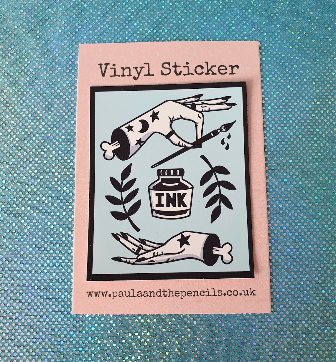 Magic Ink Vinyl Sticker - Ink - Tattoo - Inktober - Artist - Witch ...