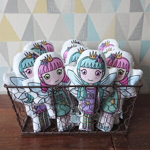 Blue Fairy Doll - Gift - Plush Toy - Magic - Dolly - Fabric Doll - Rag ...