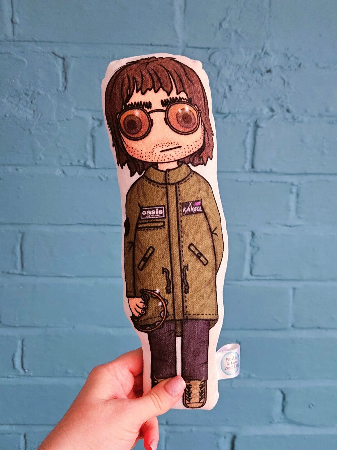 Liam Gallagher Tribute Doll - Gift - Art Doll - Illustration - Icon ...