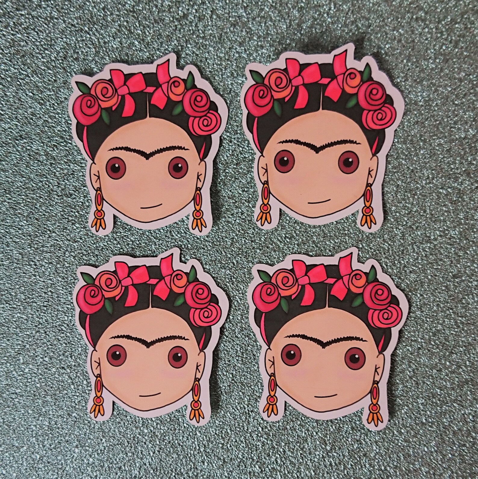 Frida Vinyl Sticker - Gift - Frida Kahlo - Mexican - Artist - Feminist ...