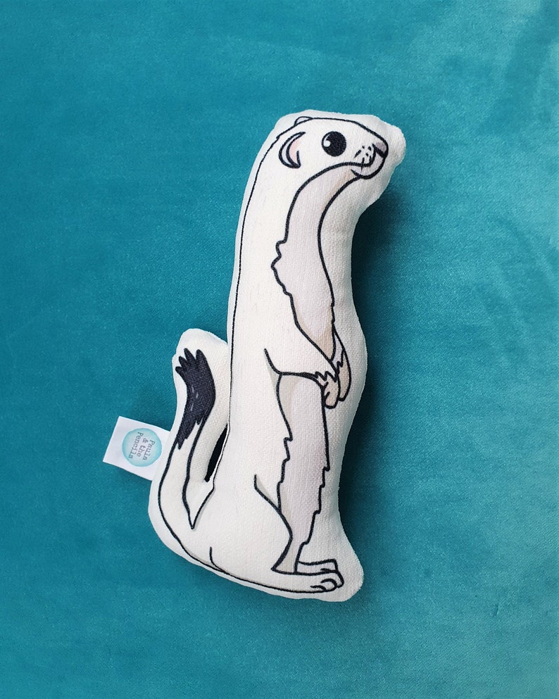 Pantalaimon Soft Toy Ermine His Dark Materials Animal | Etsy