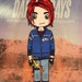 Gerard Way Tribute Doll - Gift - Art Doll - Illustration - Rockstar ...