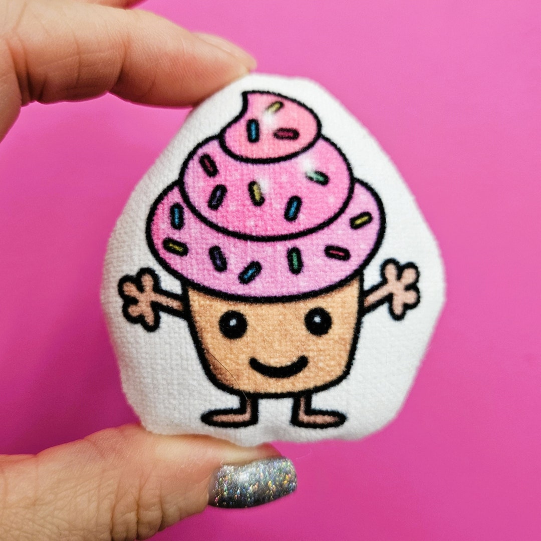Mini Cupcake Plush - Cake - Cute - Yummy - Sprinkles - Positivity ...