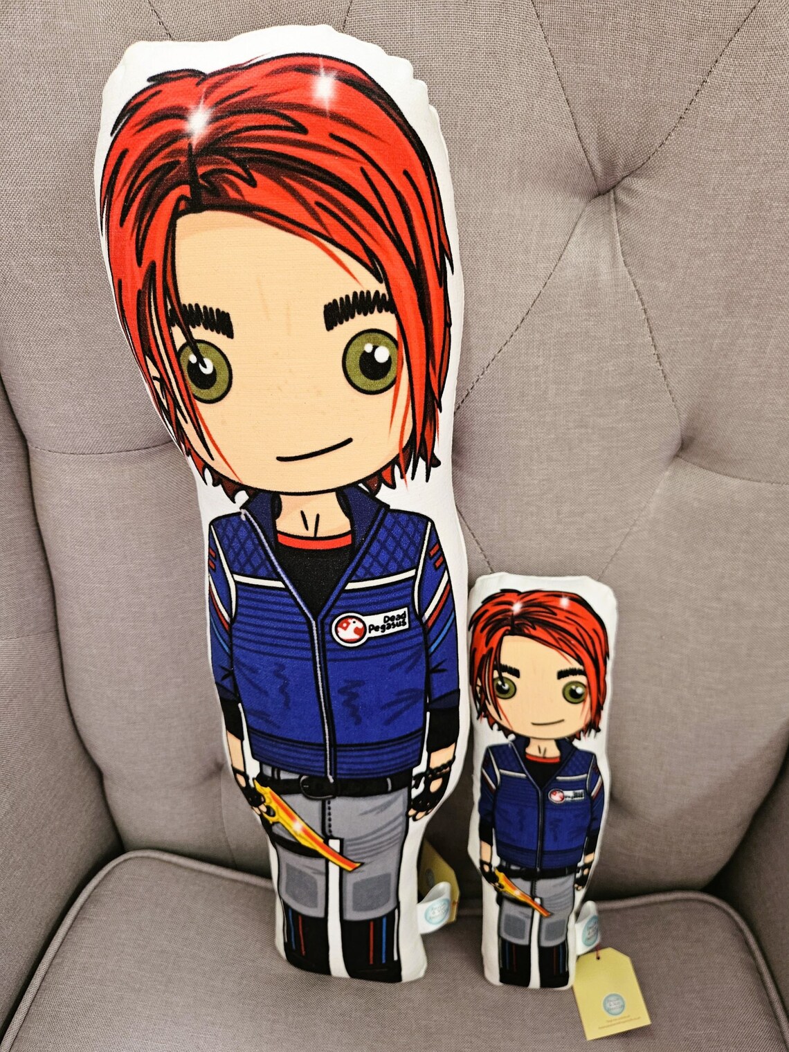Gerard Way Tribute Doll - Gift - Art Doll - Illustration - Rockstar ...