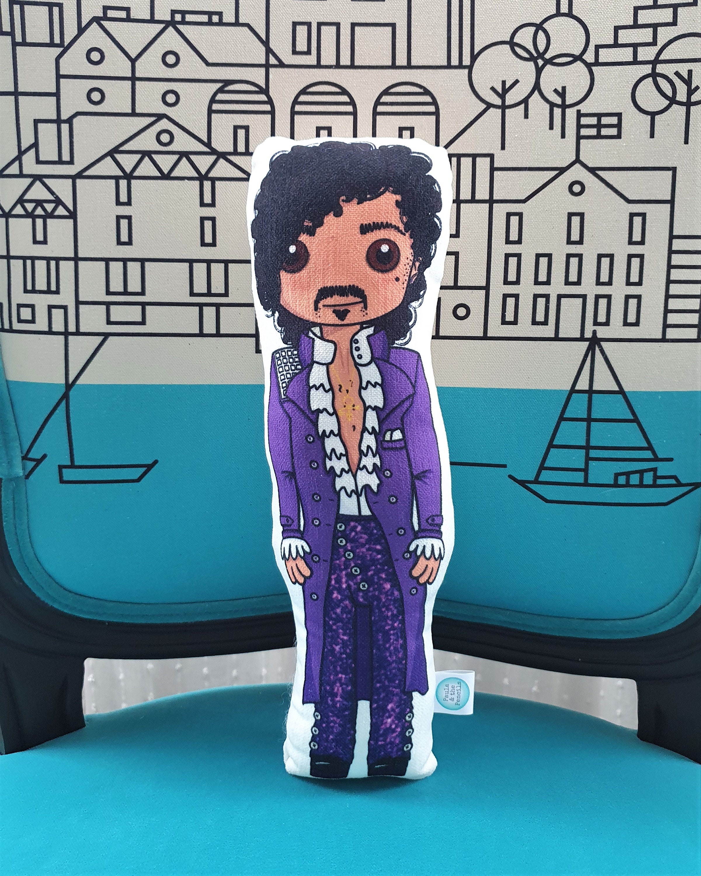 Prince Inspired Doll Gift Purple Rain Gift Plush Toy | Etsy