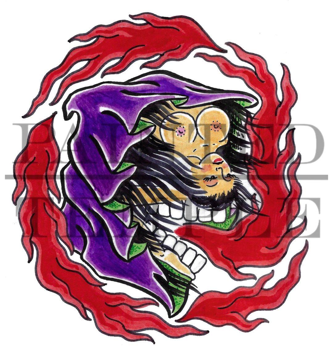 DEATH by DD Color - DIGITAL - Custom Art - Optical Illusion Art ...
